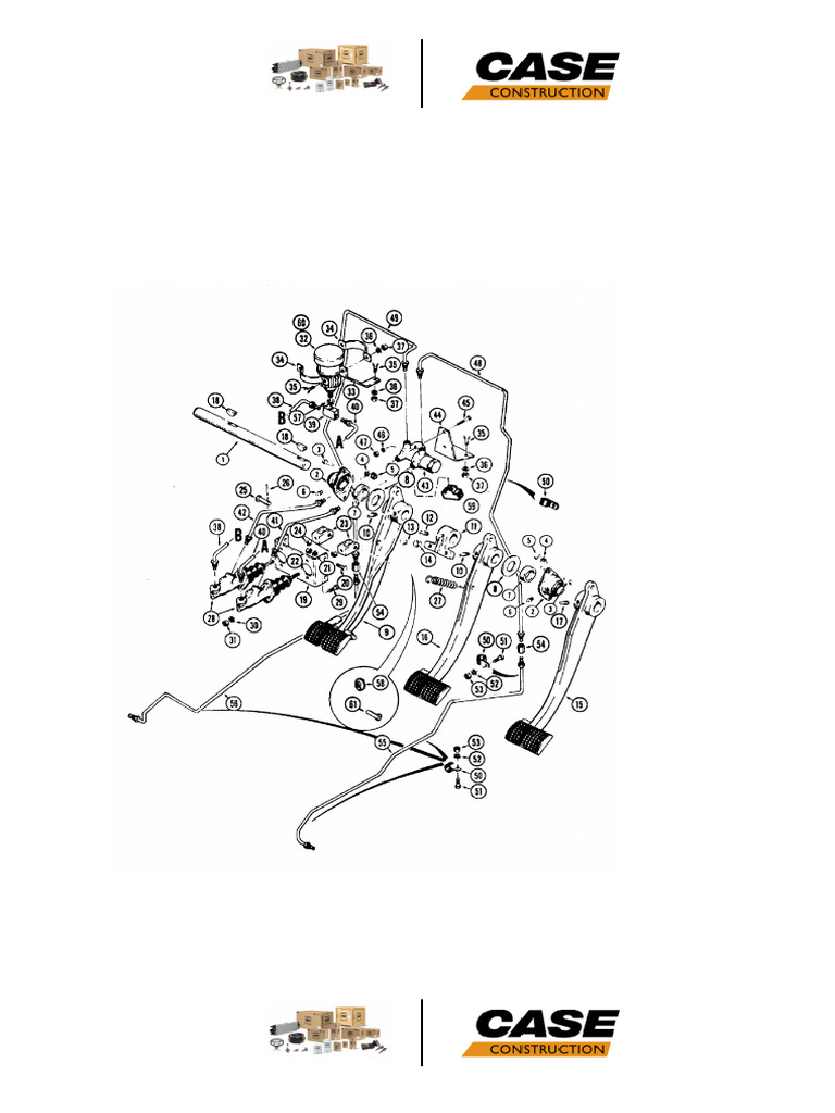 Case 580H Brakes | PDF | Nut (Hardware) | Metalworking