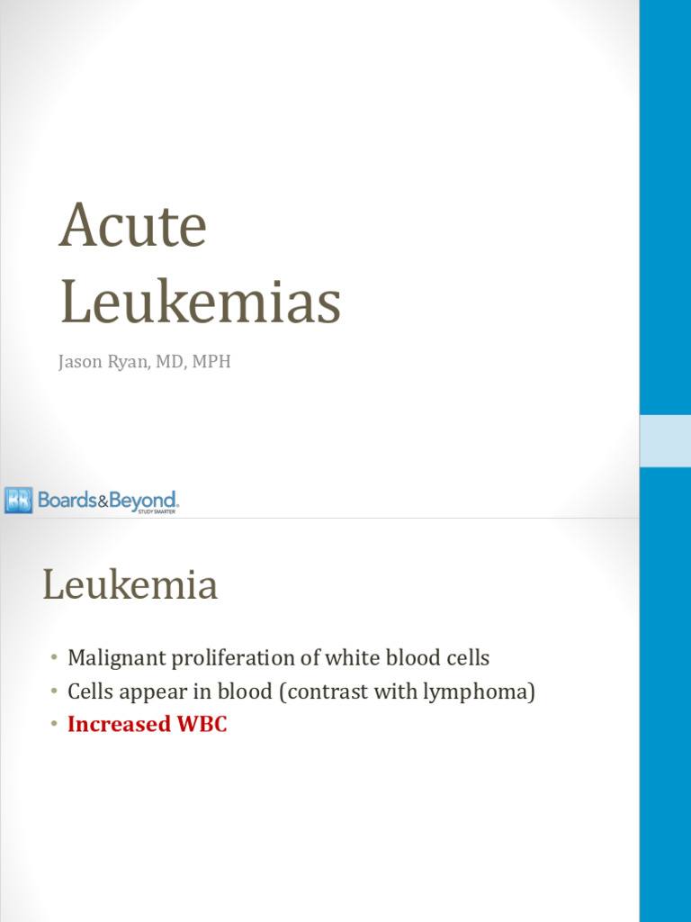 Acute Leukemia atf | PDF | Leukemia | Bone Marrow