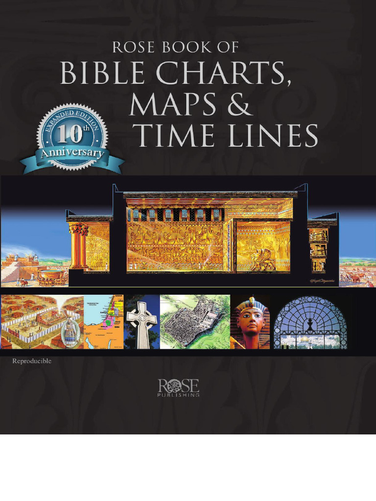 Vebuka Rose Book of Bible Charts Maps Amp Time Lines Preview | PDF