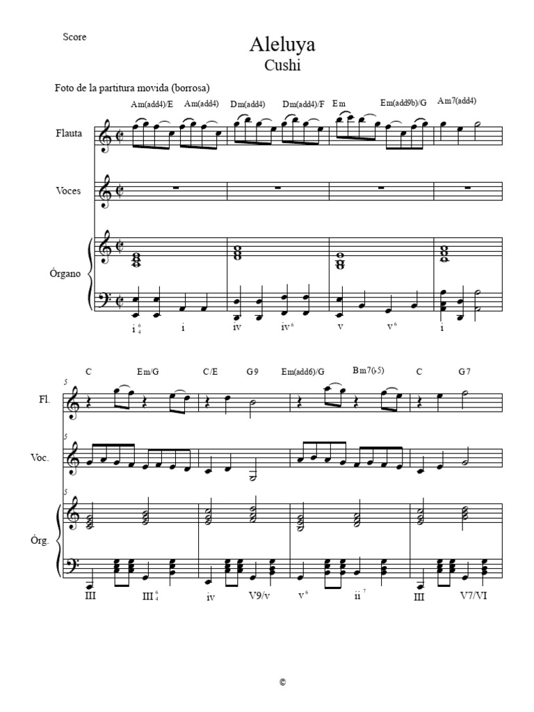 4 Análisis Aleluya | PDF