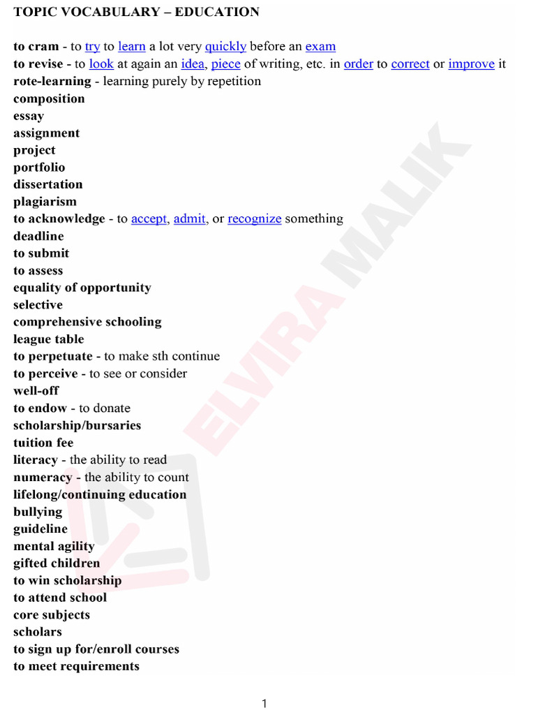Education | PDF