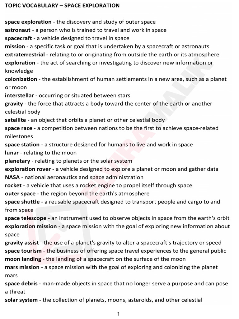 Space Exploration | PDF