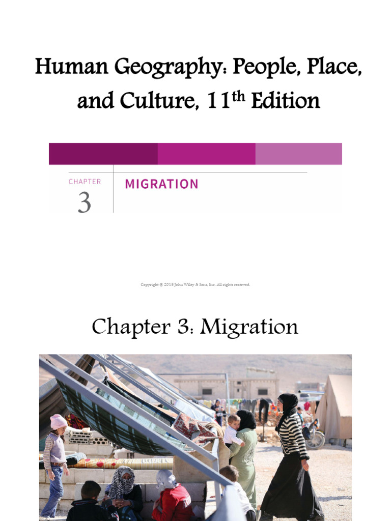 Chapter 3 Teacher Notes Website | PDF | Human Migration | Cost Of Living