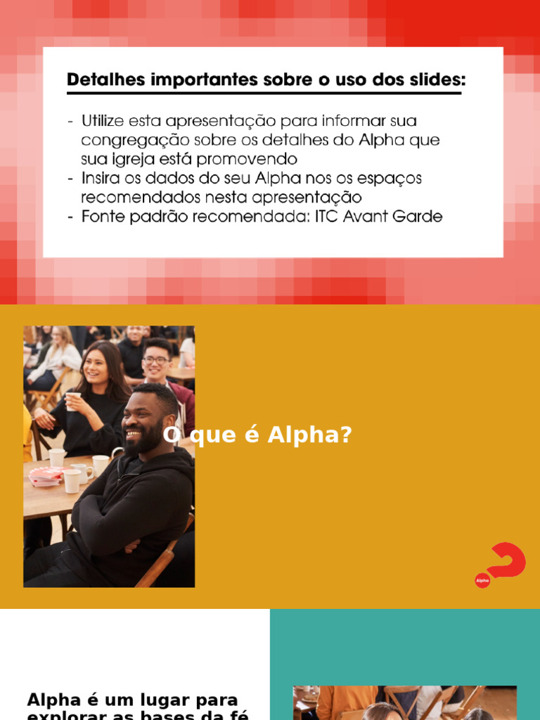 O Que É Alpha? (Powerpoint) | PDF | Autoajuda | Estilo de vida