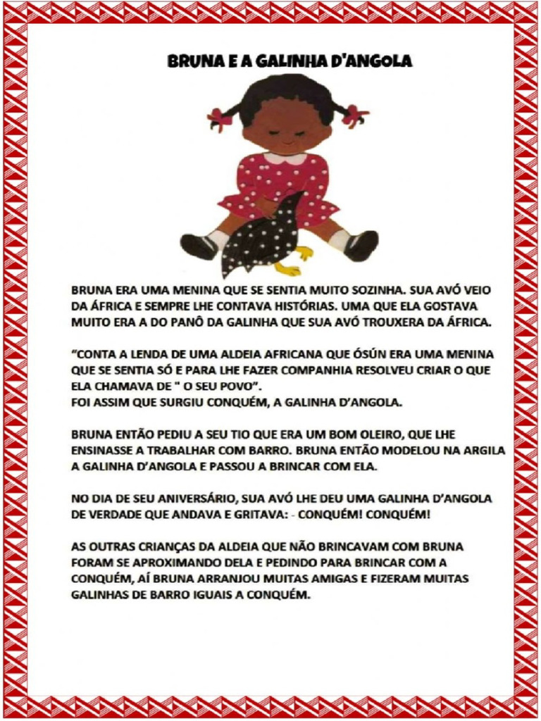 Ativ - Bruna e Galinha de Angola | PDF