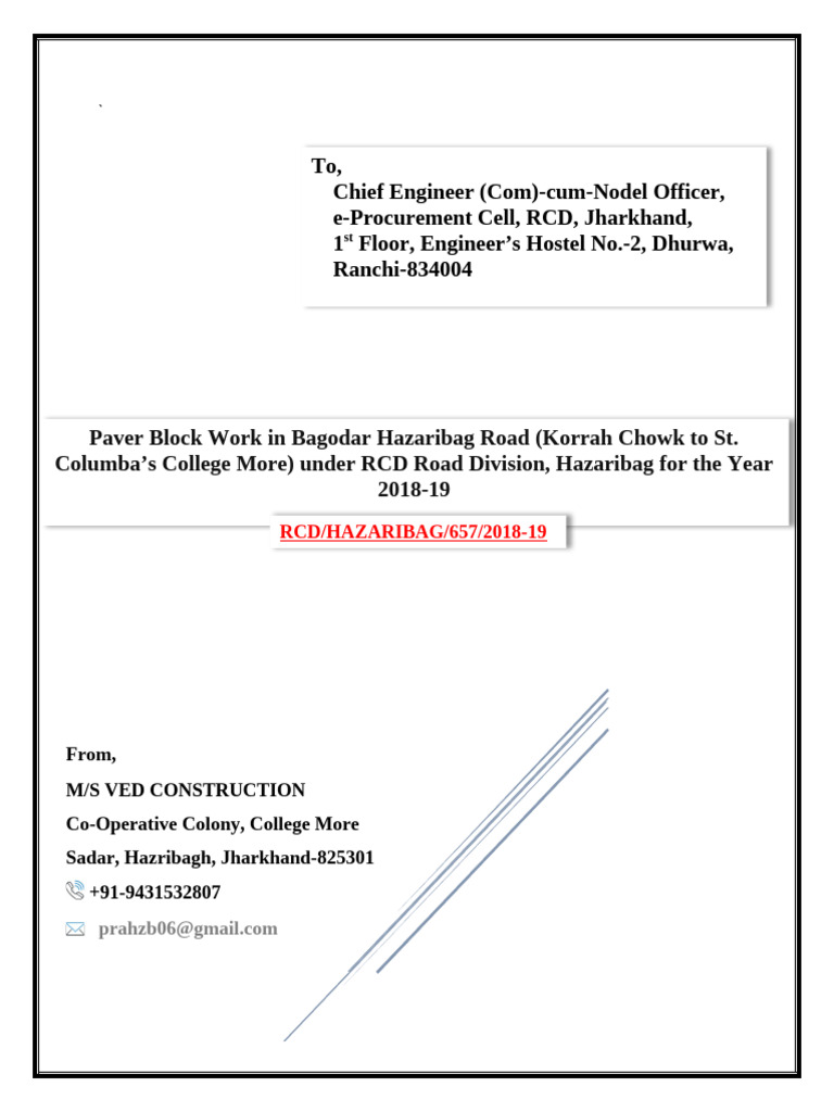 Cover Page - RCD | PDF