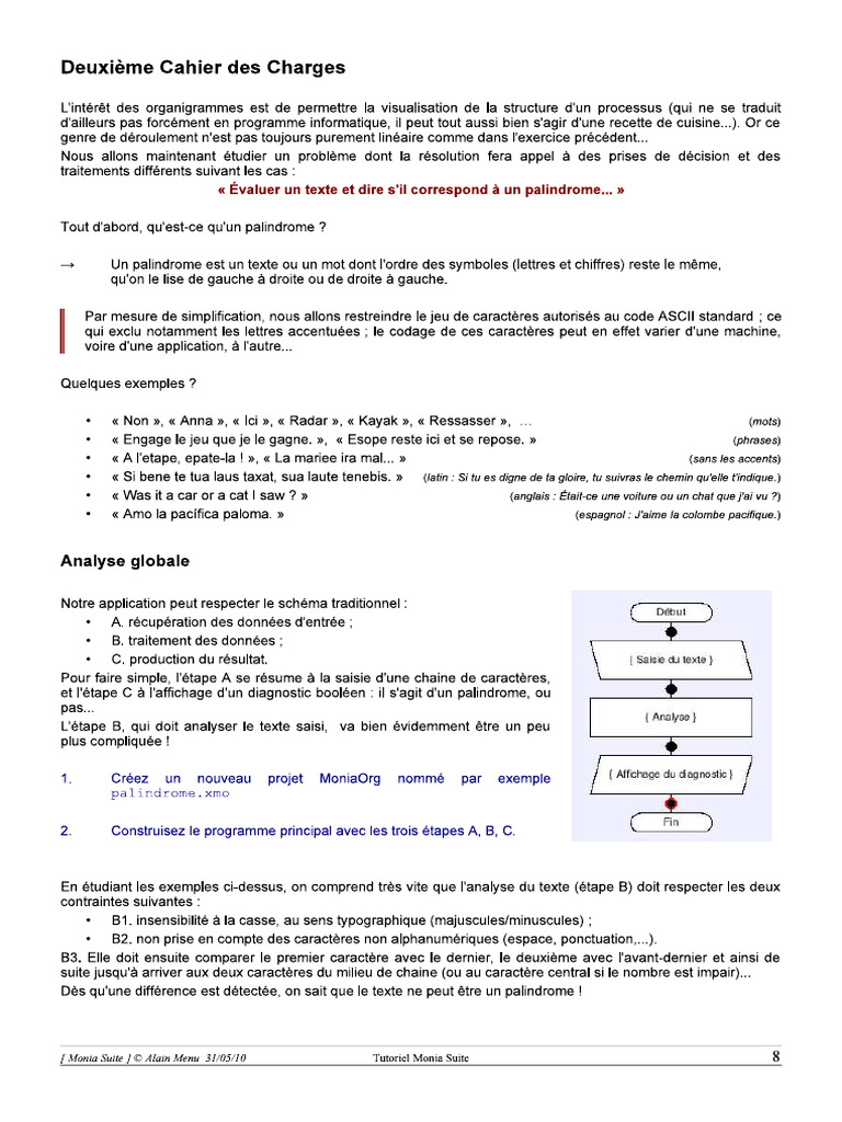 Activite Algorigramme Monia Suite | PDF
