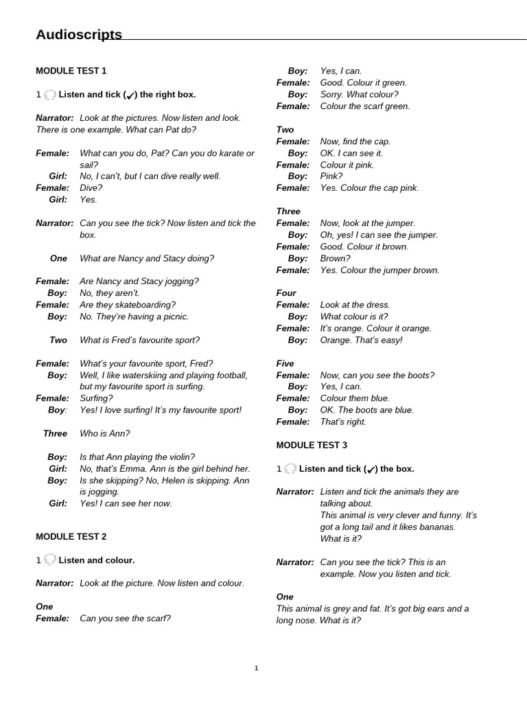 08 Smiles 5 Audioscripts | PDF | Foods | Cuisine