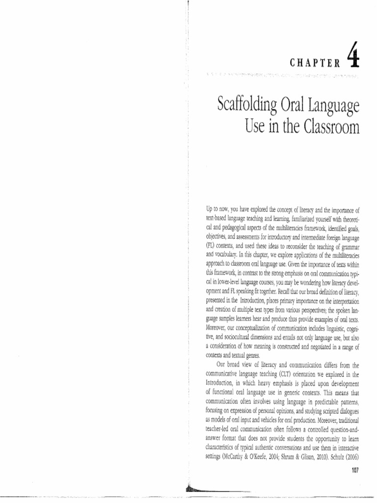Chapter 4 Scaffolding Pdf