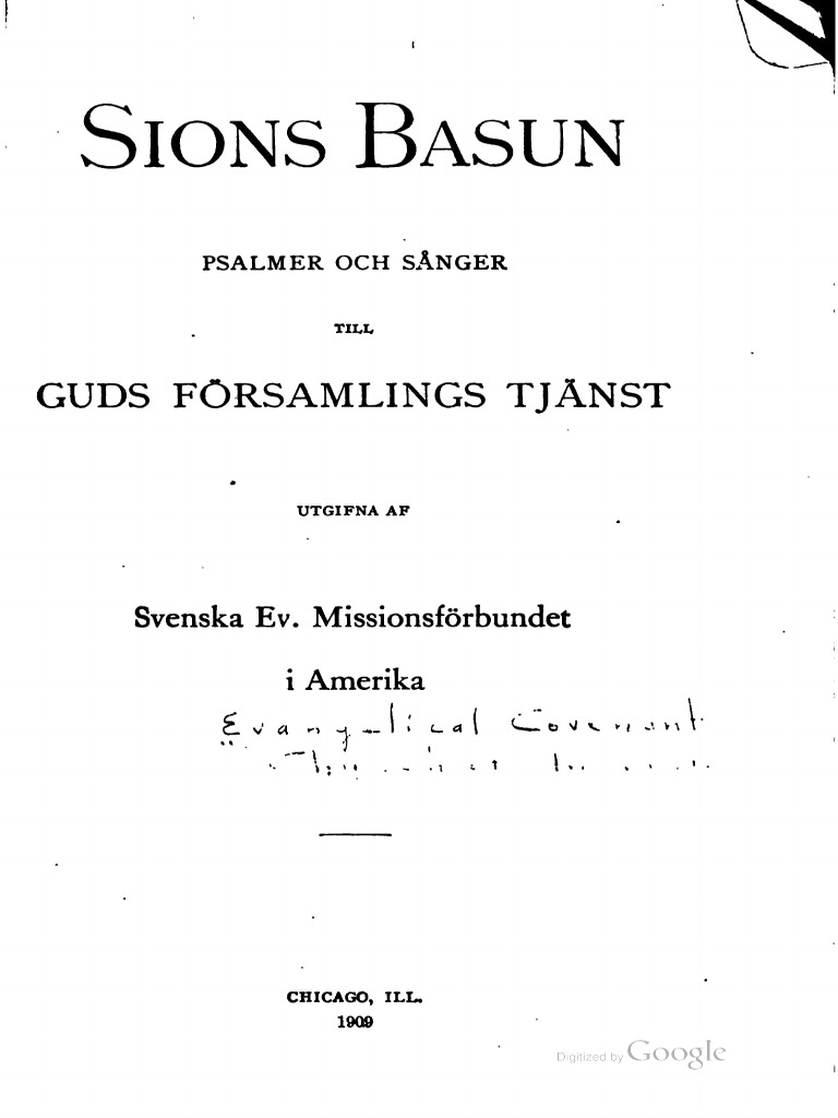 Sions Basun | PDF