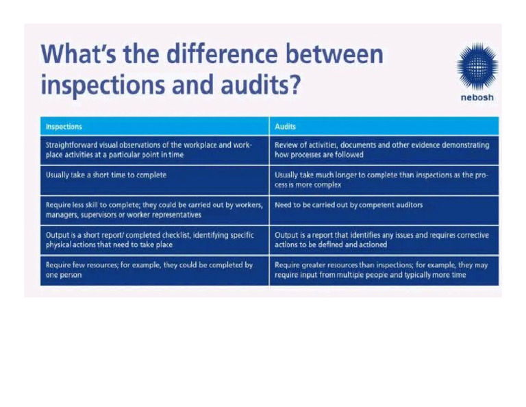 Inspection - Audit | PDF
