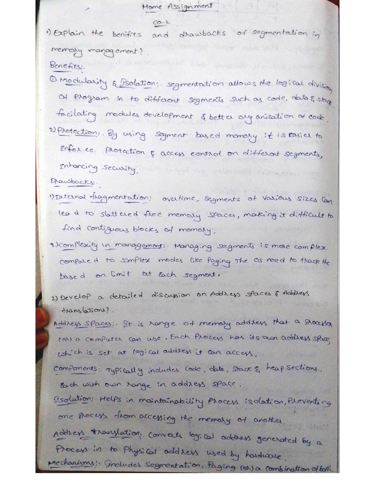 Home Assignment - Co-2 | PDF