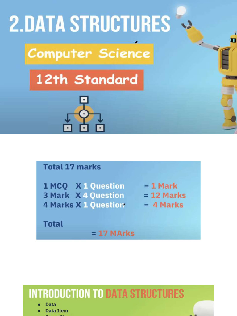 CH 2 Data Structure | PDF
