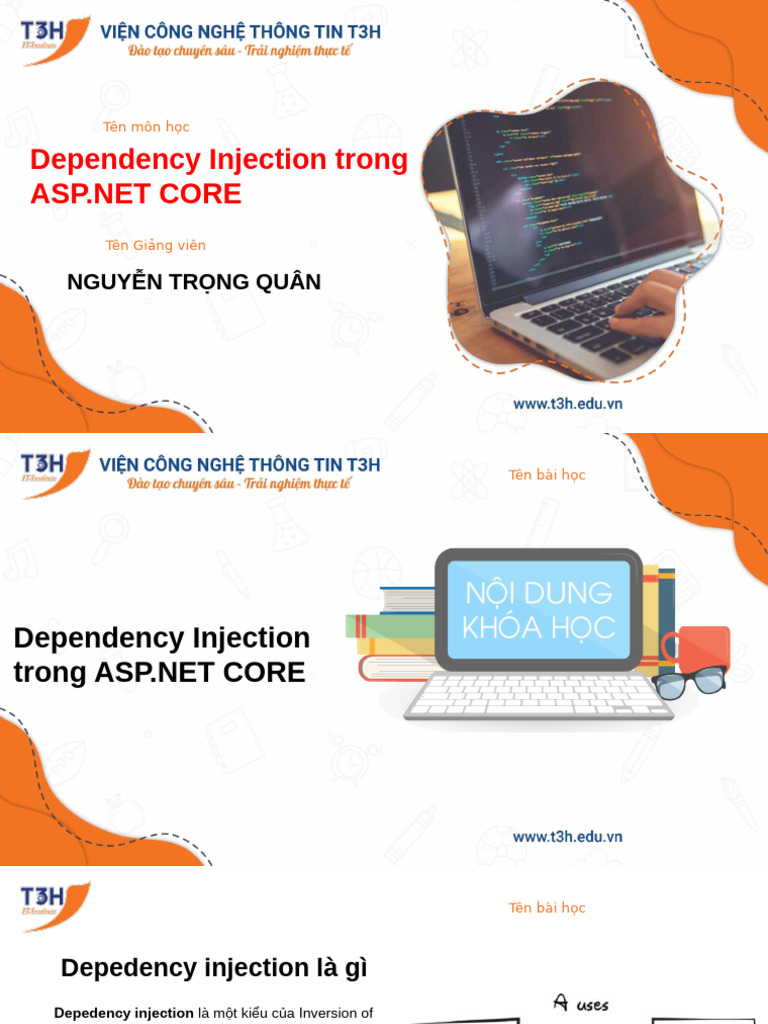 Bu I 7 - Dependency Injection Trong ASP - NET CORE | PDF