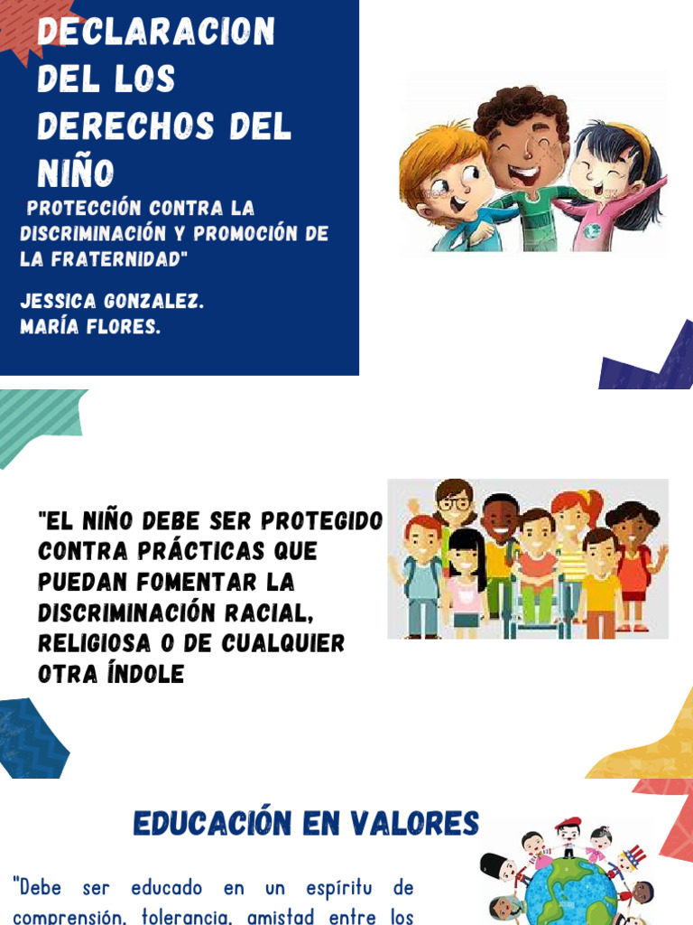 Derechos del Niño: Protección y Tolerancia | PDF | Salud y bienestar