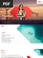 HSBC Mission, Vision, and Values Overview | PDF