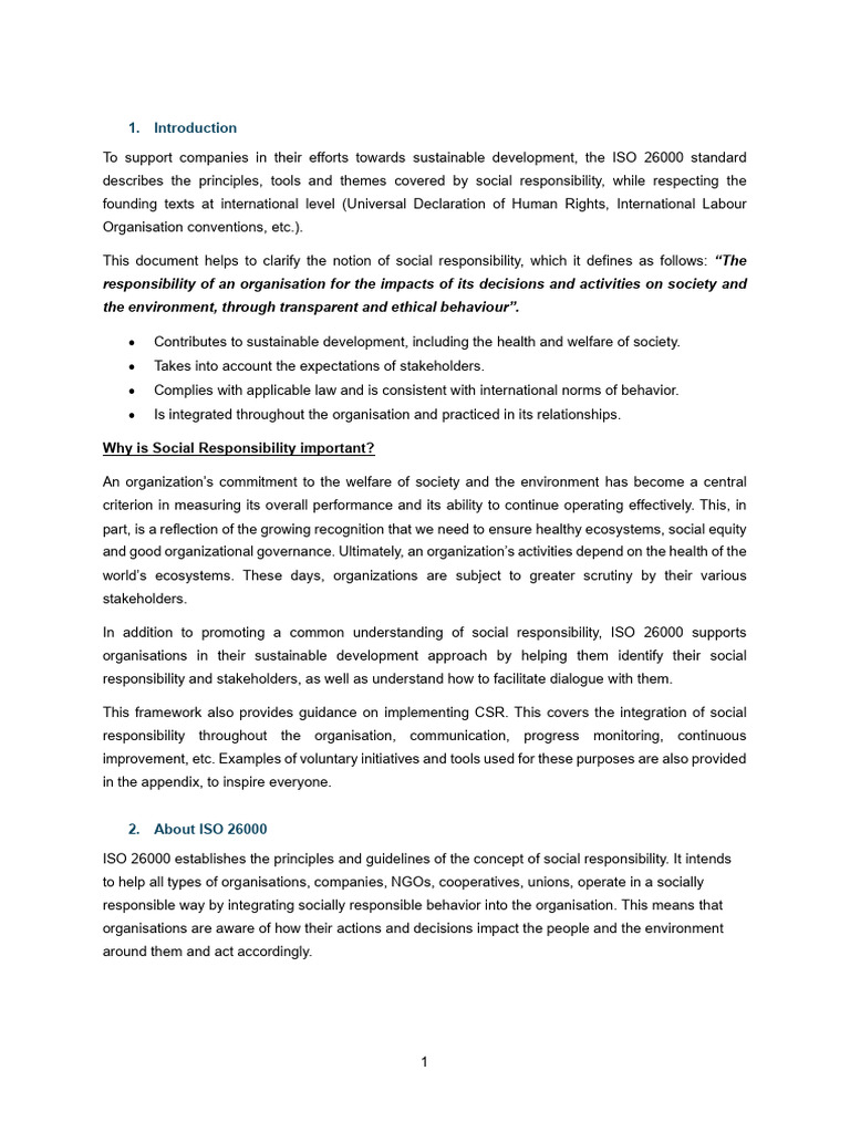 Unit 12. Social Responsibility. Notes | PDF | Labour Law | Corporate ...