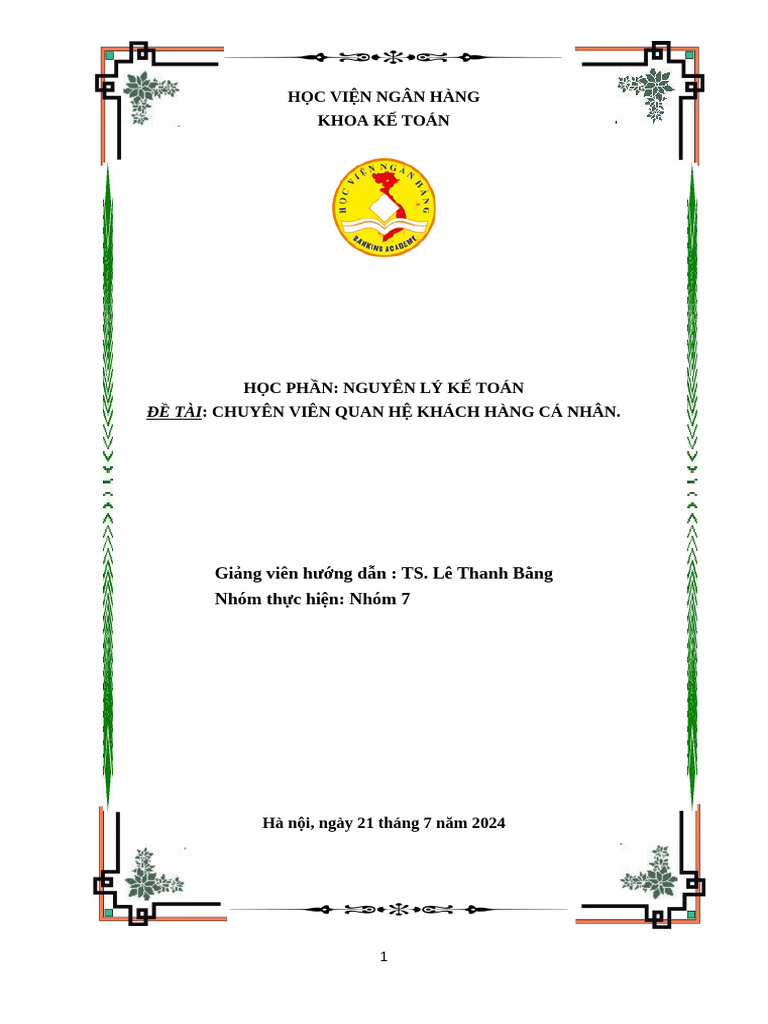 Nhóm 7 - BTN Khởi Nghiệp | PDF