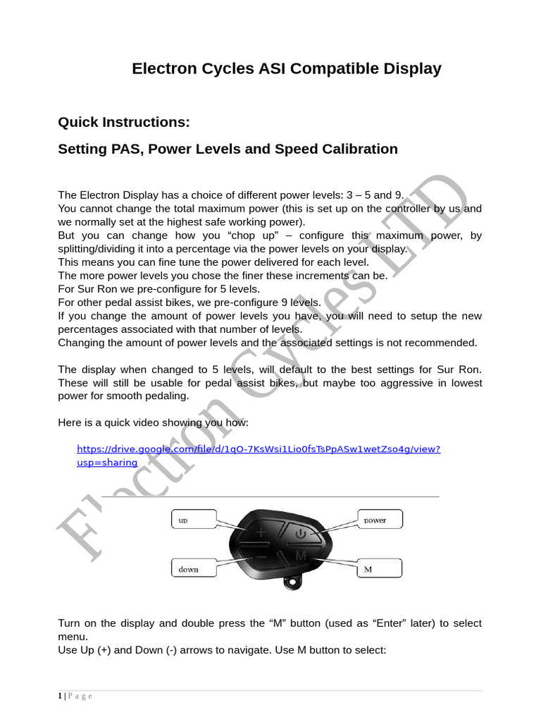 Electron Cycles Display Setup Guide | PDF | Computing