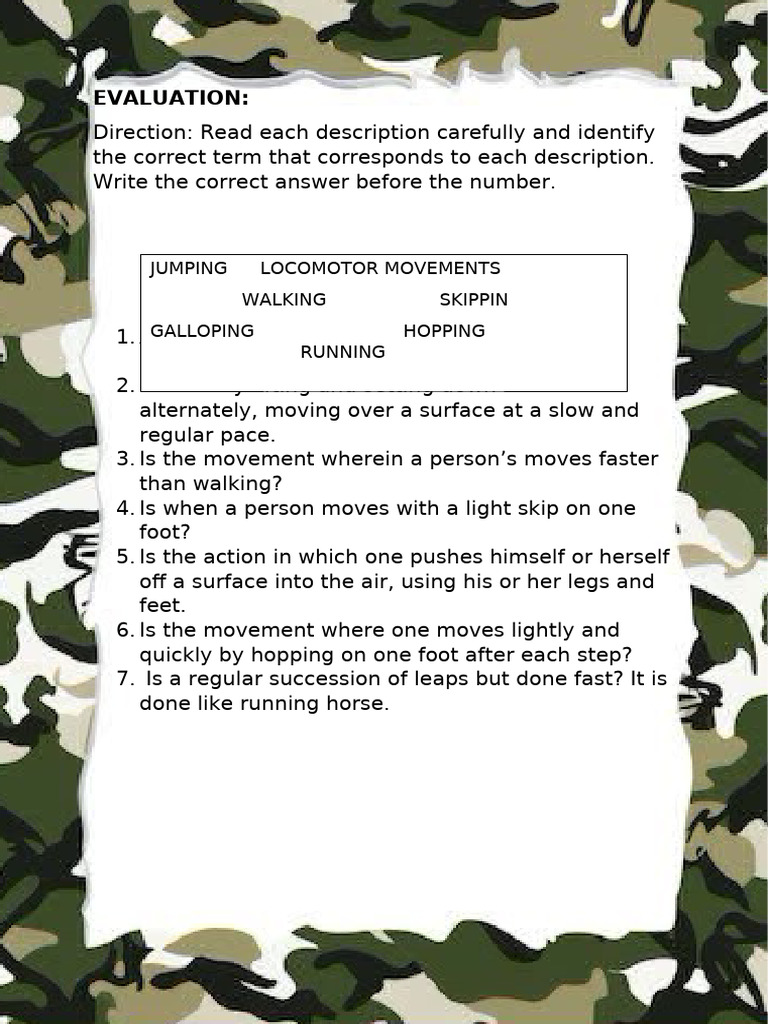 EVALUATION Final | PDF