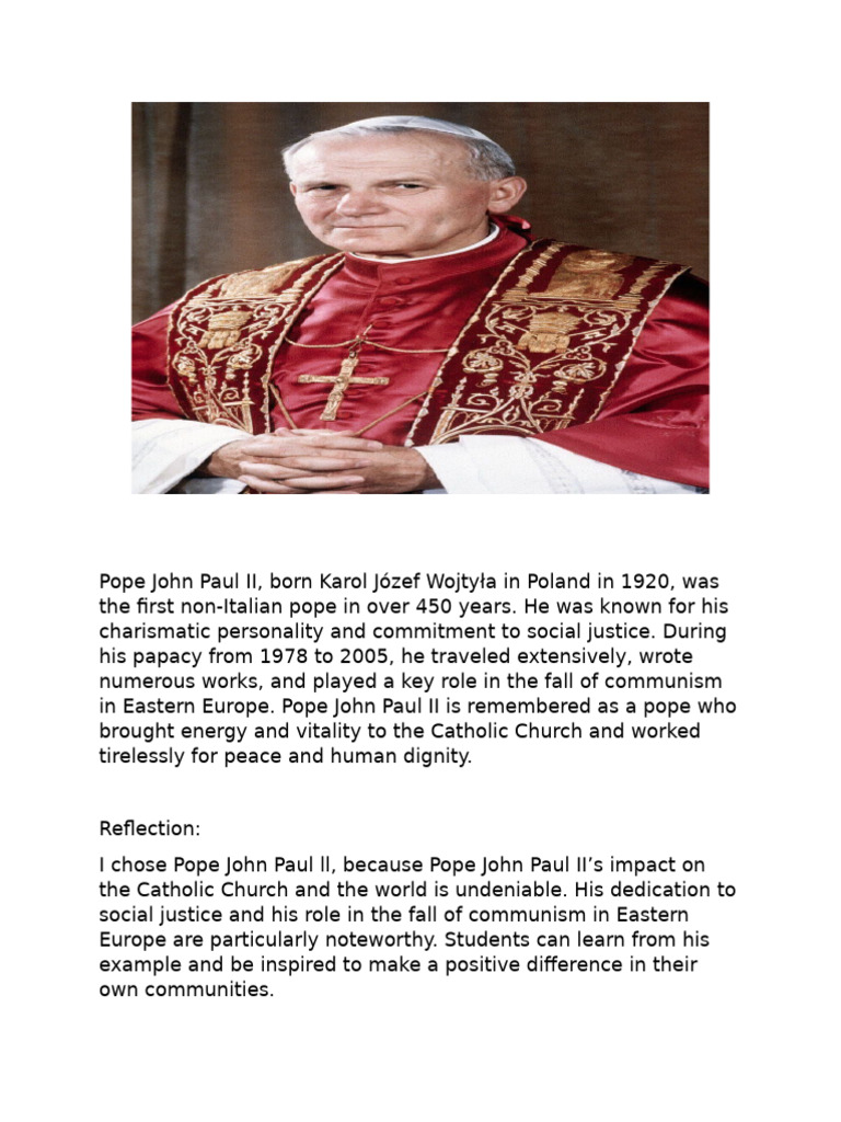 Pope John Paul II | PDF