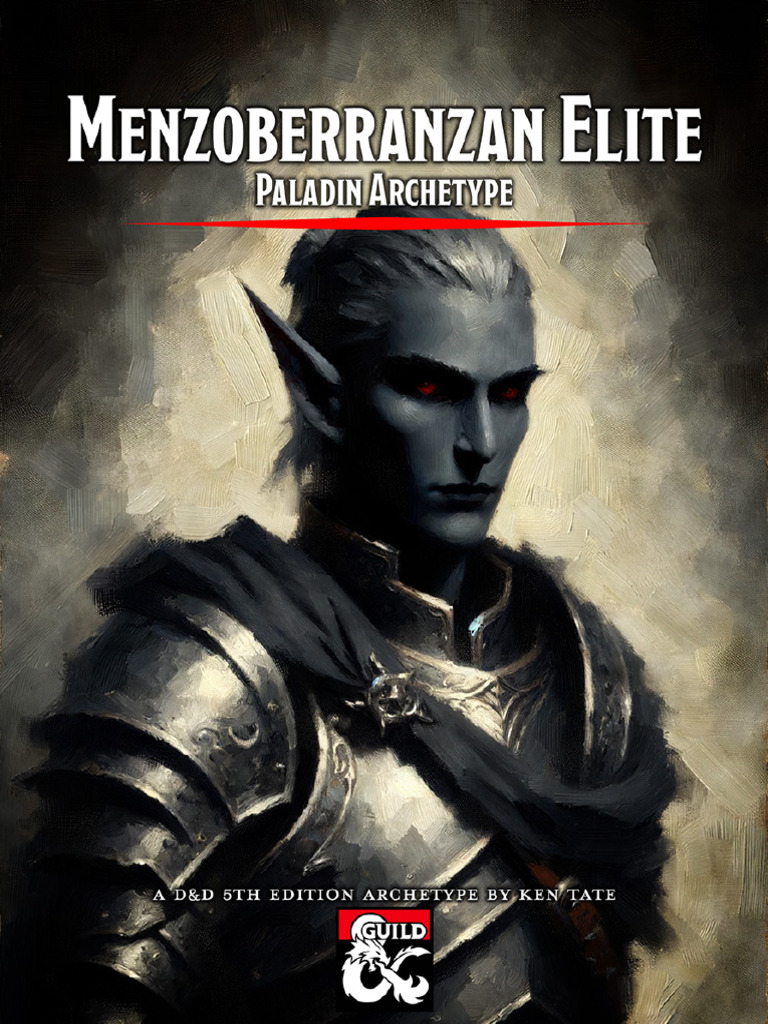 Menzoberranzan Elite Paladin Archetype v1 | PDF