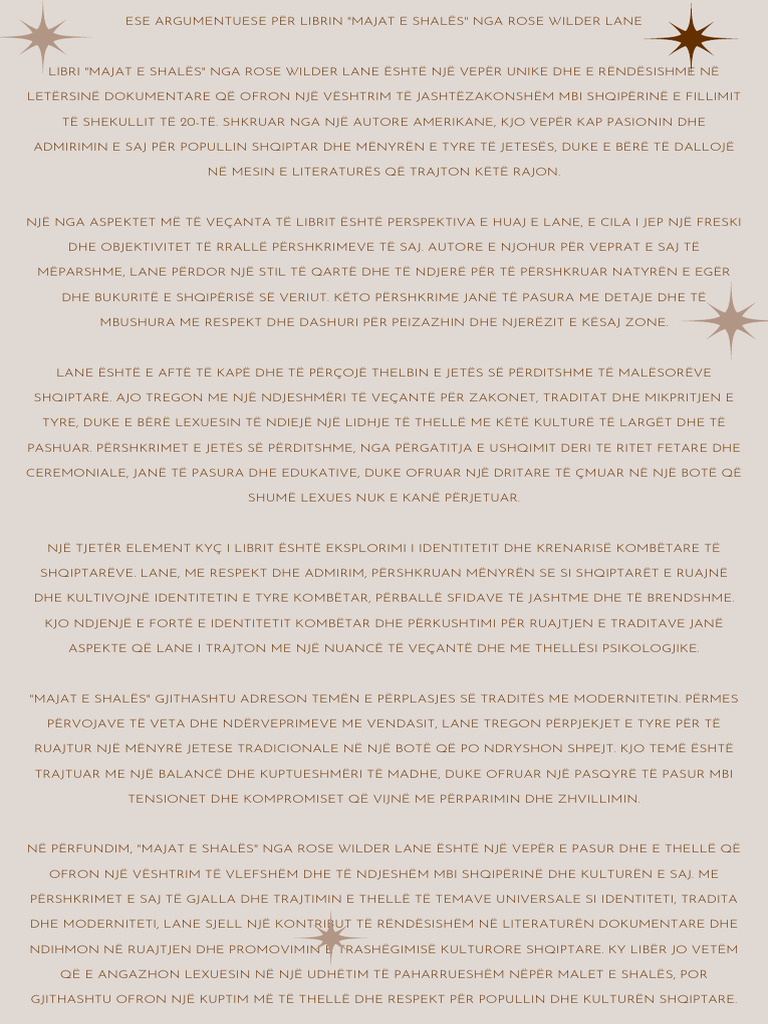 Brown Minimalist Motivational Message Your Story | PDF