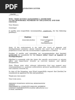 Conforme Letter - 2019 | PDF