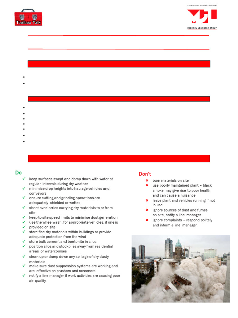 60 - Environmental-Dust & Air Quality | PDF | Dust | Air Pollution