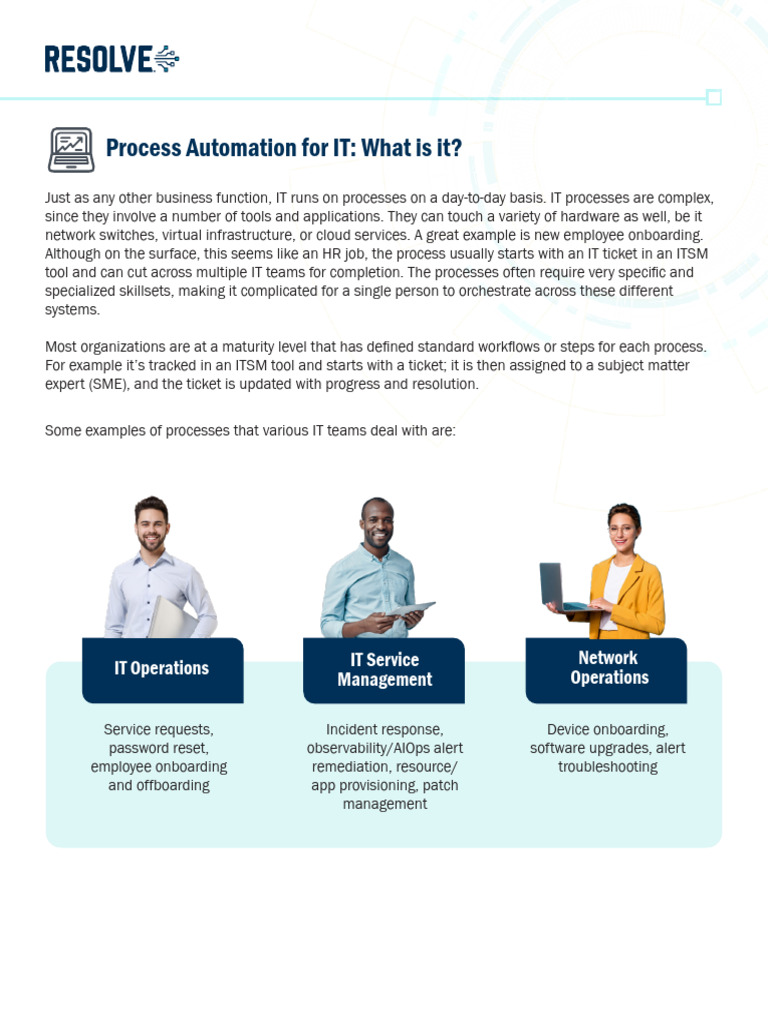 IT Process Automation Digital Combine | PDF | Automation | Reliability ...