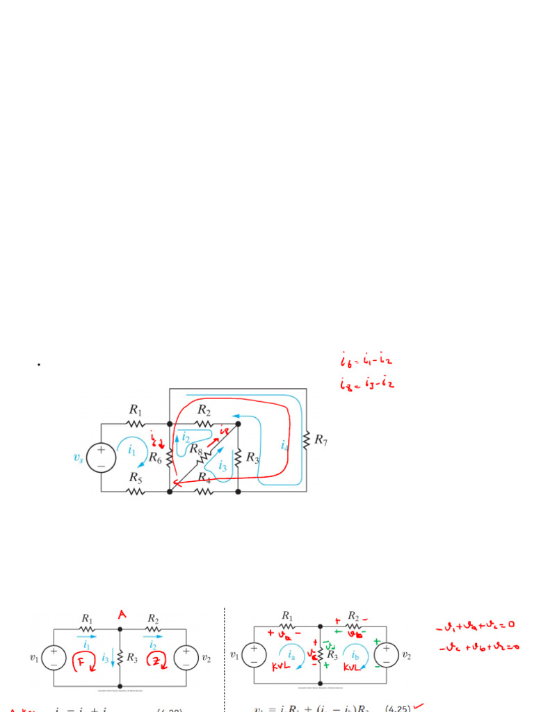 Lecture4 Techniques Annotated | PDF | Electrical Network | Series And Parallel Circuits