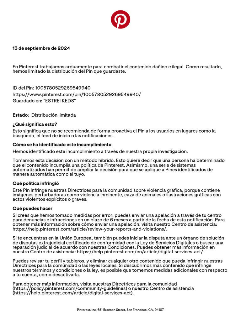 Statement of Reasons Report | PDF | Crecimiento personal y profesional ...