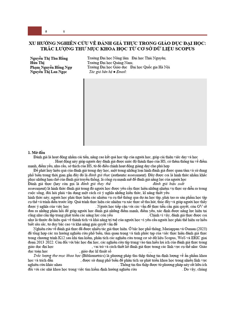 (BÀI THAM KH O BIB) Xu-Hng-Nghin-Cu-V-Nh-Gi-Thc-Trong-Gio-Dc-I-Hc-Trc-Lng-Th-Mc-Khoa-Hc-T-C-S-D ...