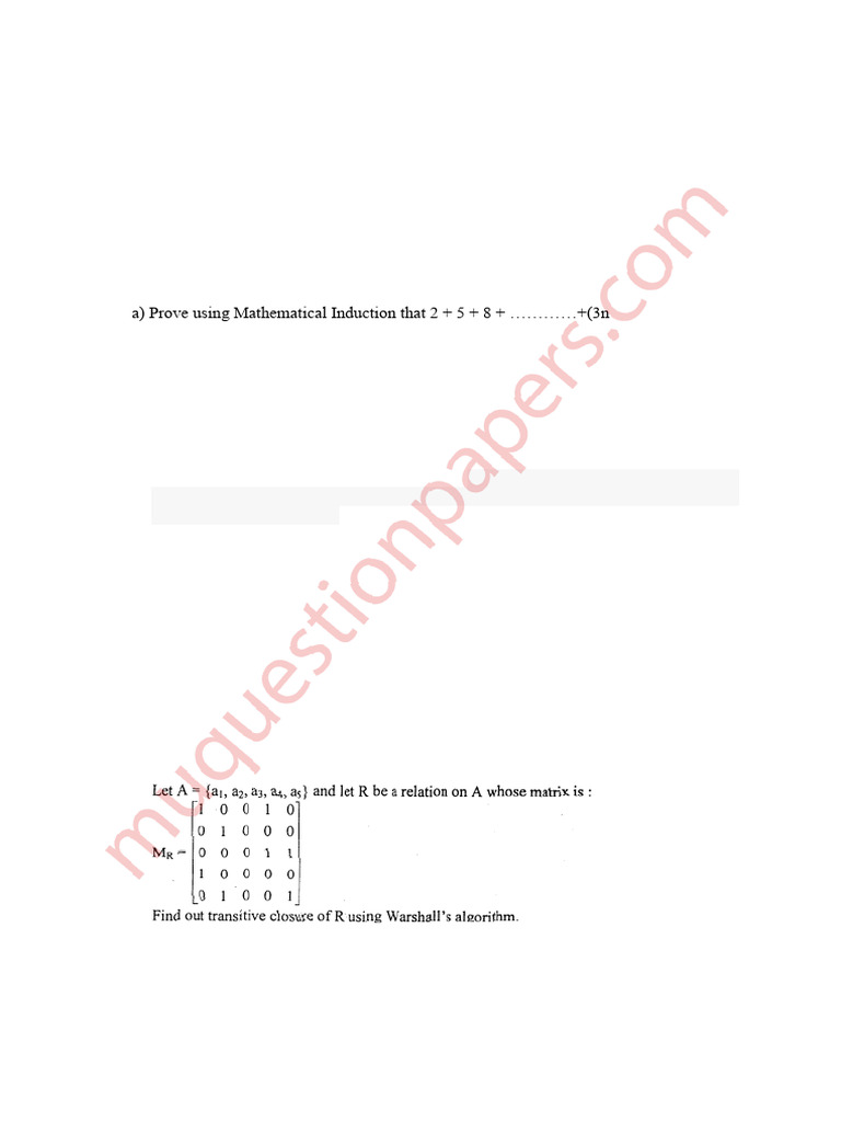 Be - Computer Engineering Aids - Semester 3 - 2023 - December - Discrete Structures and Graph ...