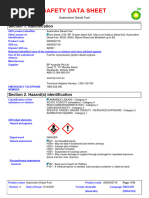 MSDS NP Unleaded Petrol | PDF | Gasoline | Benzene