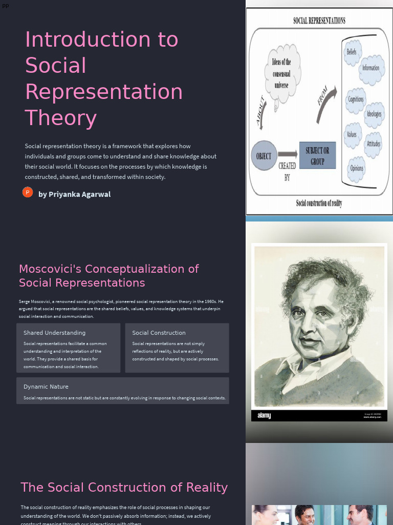 Overview of Social Representation Theory | PDF | Attitude (Psychology ...