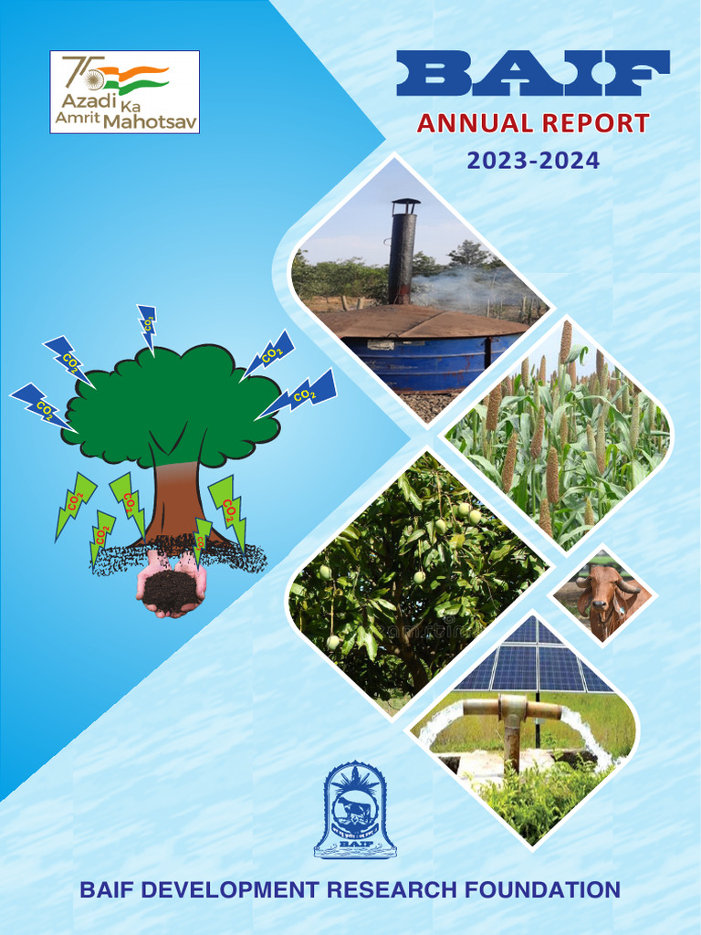 BAIF Annual Report 2023 24 | PDF | Agriculture