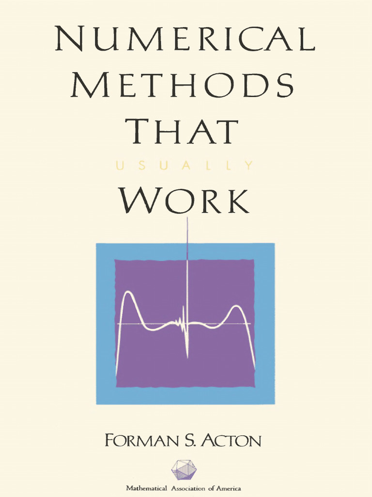 Numerical Methods That Work | PDF