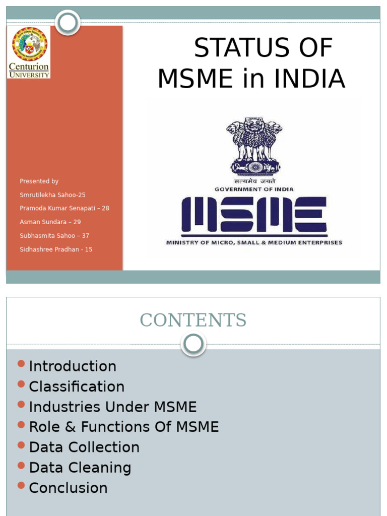 Python - (Msme in India) | PDF | Small And Medium Sized Enterprises | Economies