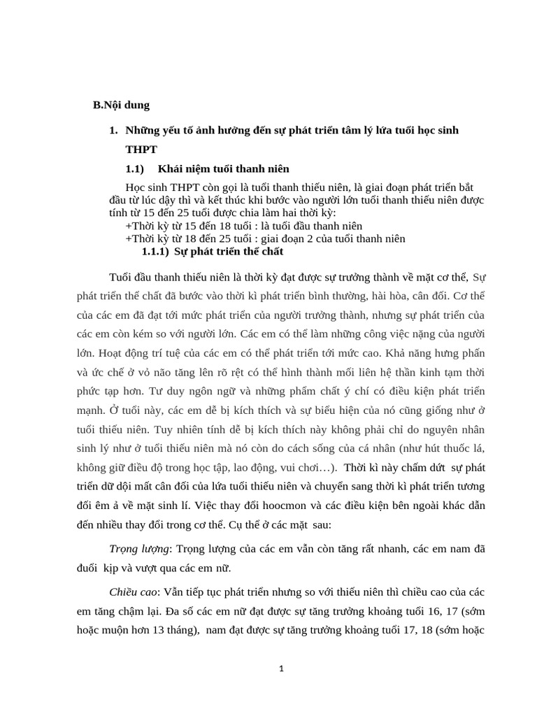 BT Tâm Lí Trag | PDF