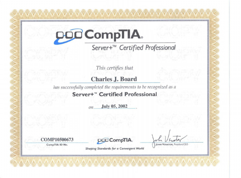 CompTIA Server | PDF