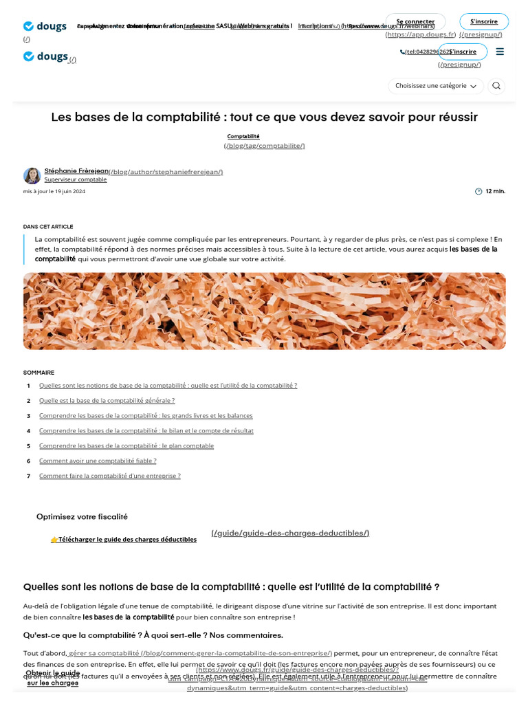 Bases de la comptabilité expliquées | PDF | Comptabilité | Bilan comptable