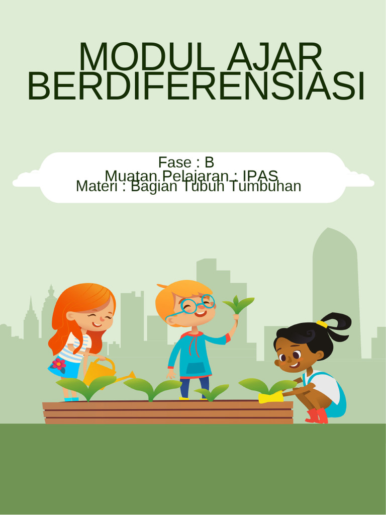 Modul Ajar Berdiferensiasi IPAS SD | PDF