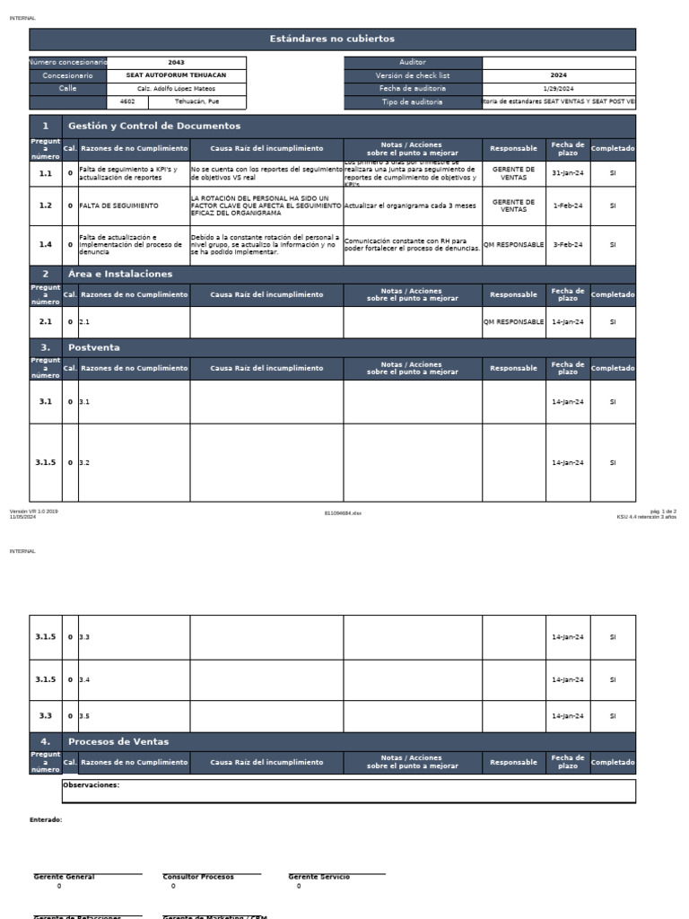 Formato Plan de Acción | PDF | Business | Negocios económicos