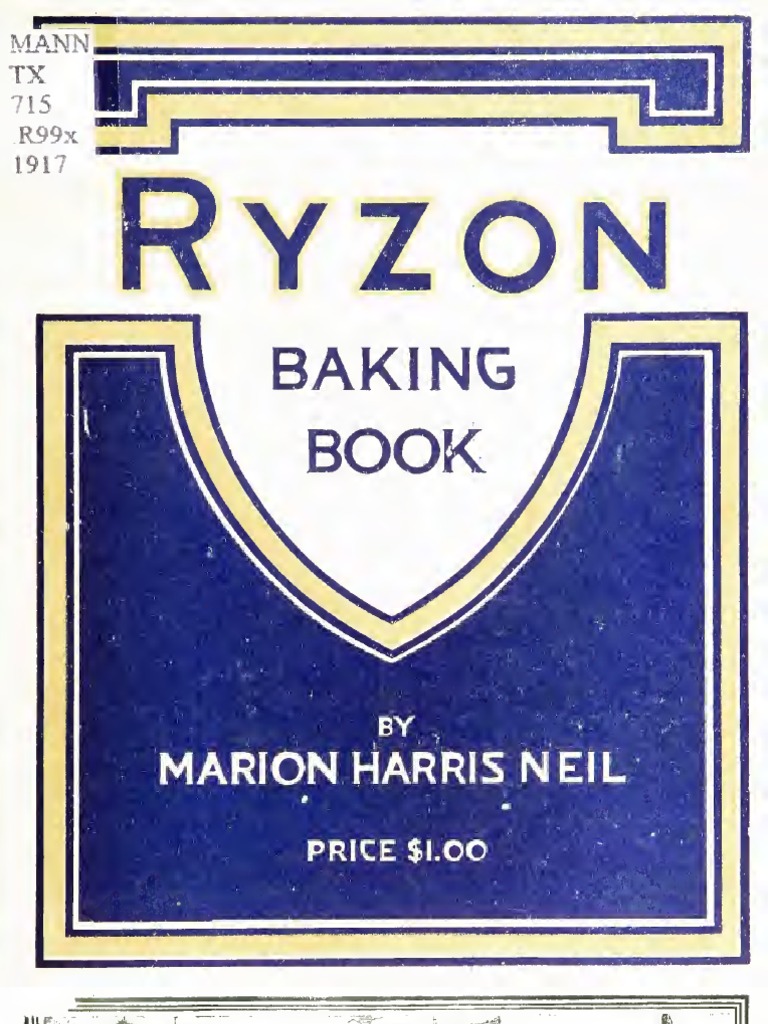 Ryzon Baking Book | PDF | Breads | Dough