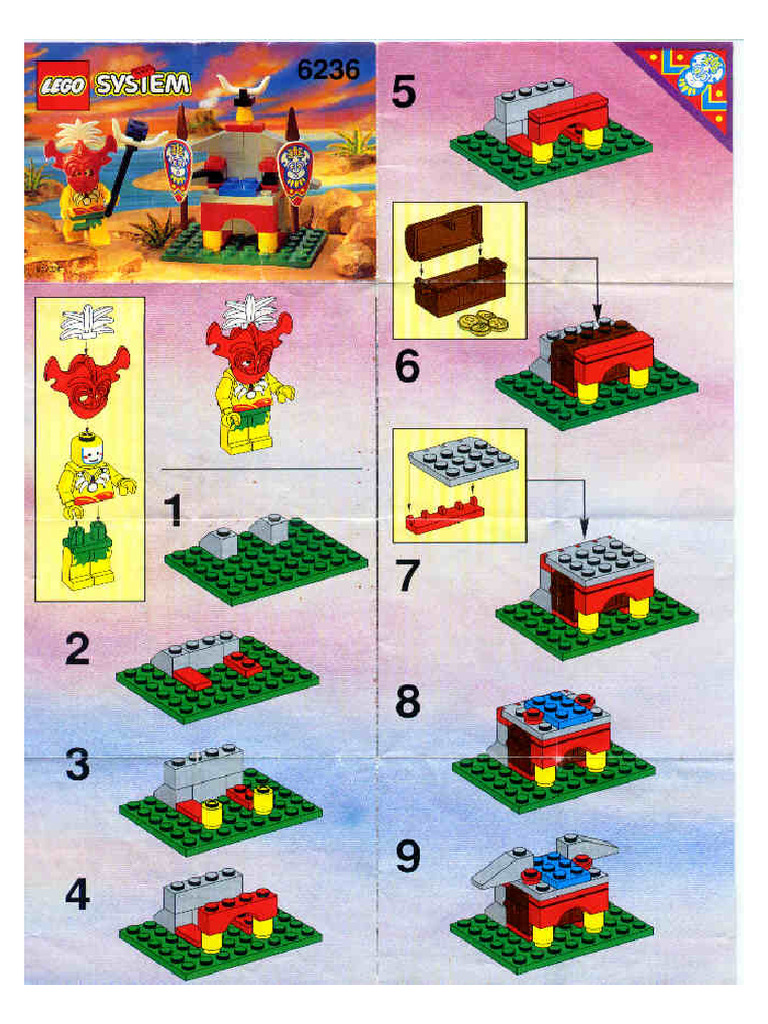 Building Instructions For 6236 King Kahuka | PDF