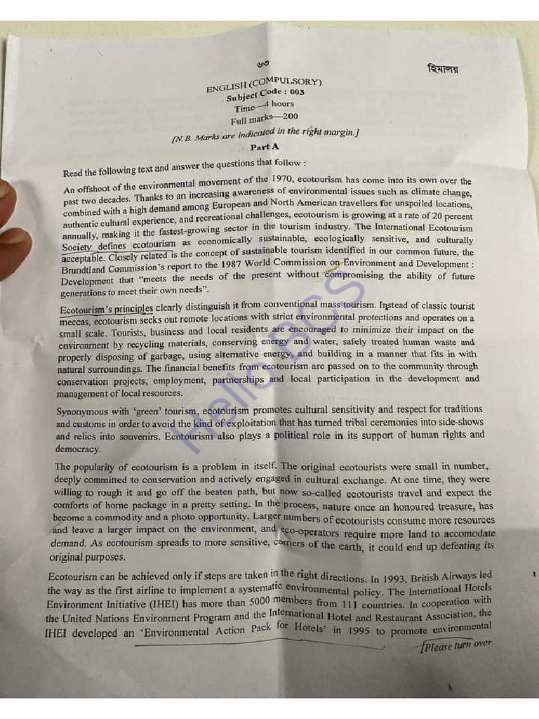 45 Bcs Written Engish Question | PDF