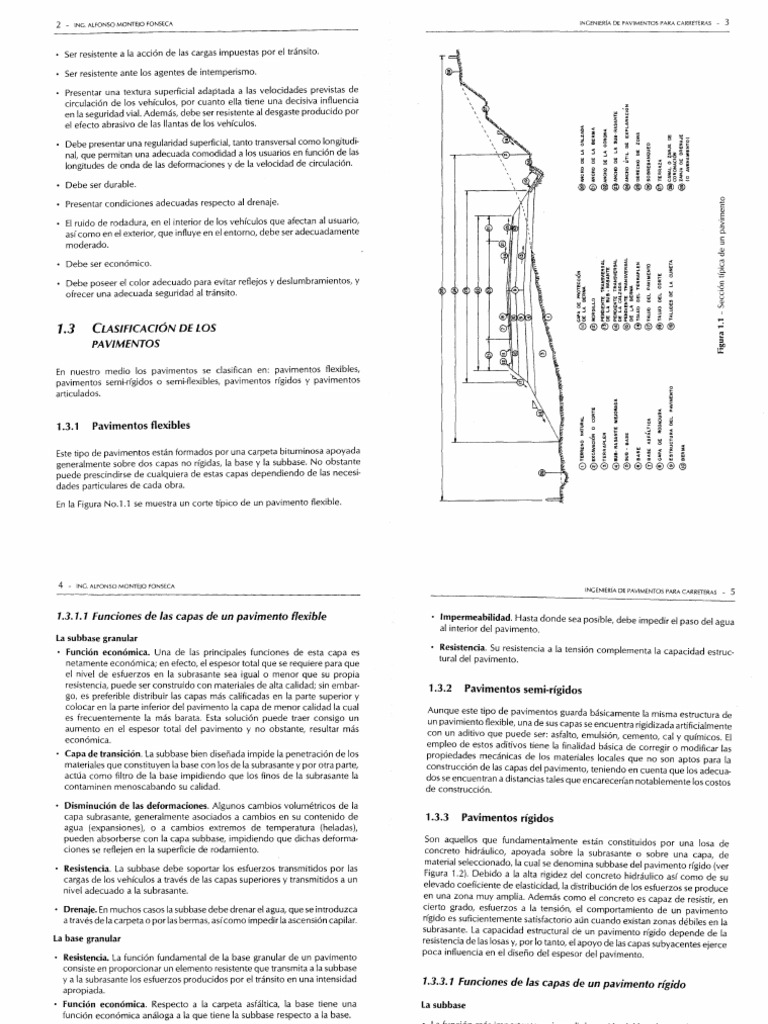 Ingenieria de Pavimentos - Alfonso Fonseca | PDF