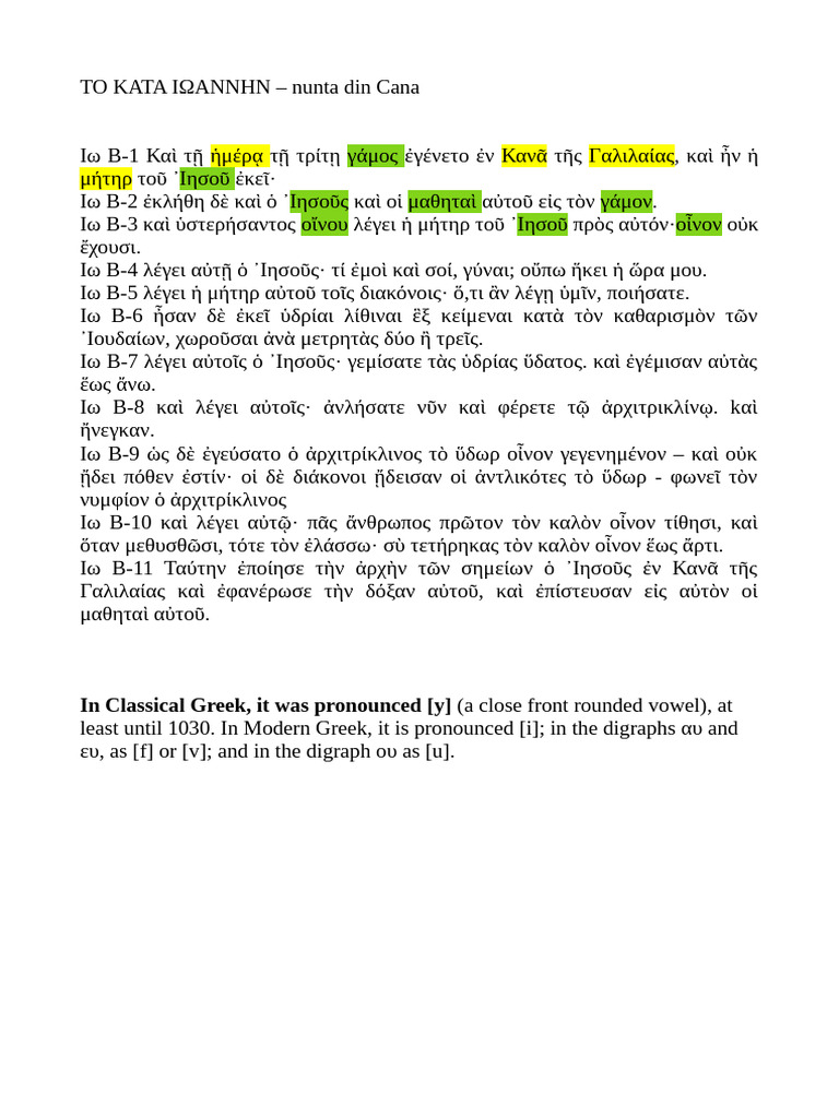Nunta Din Cana | PDF