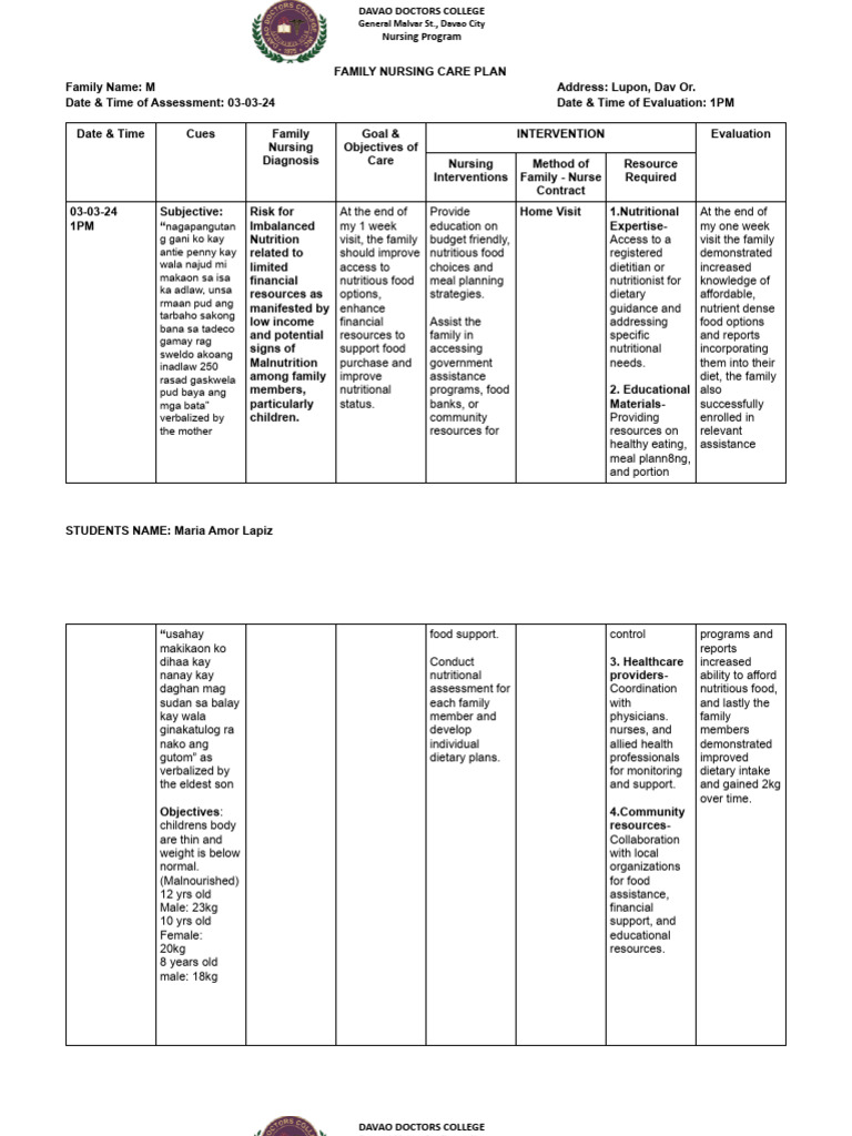 Lapiz Fncp Pdf Dietitian Social Programs